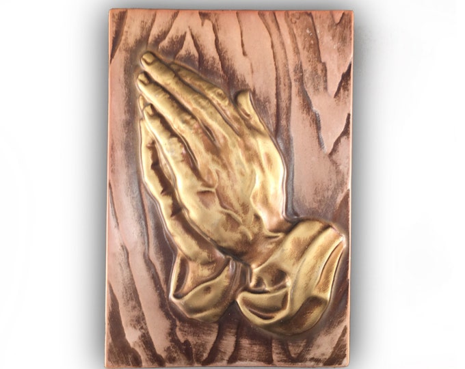 Praying Hands Ceramic Wall Hanging - Etsy