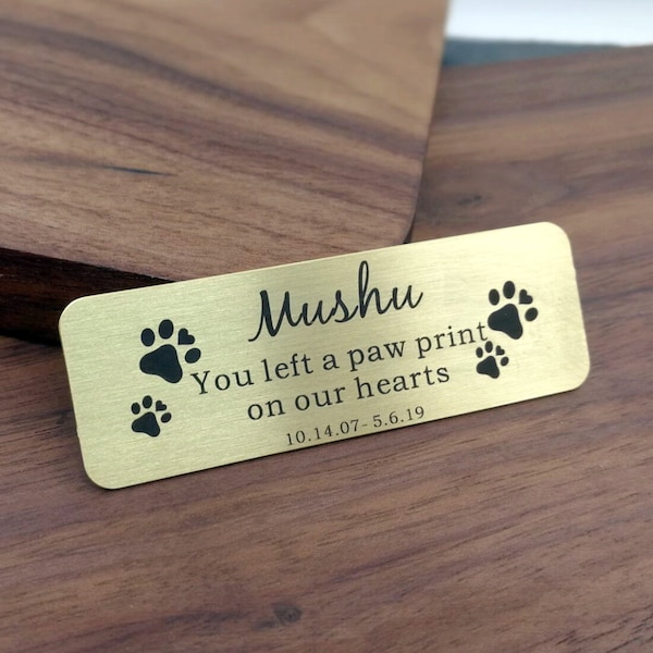 Brass Name Plate Holder - Etsy