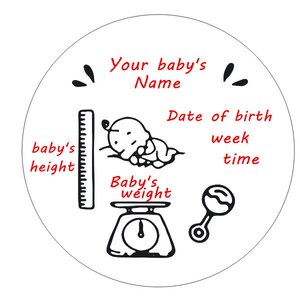 Custom Personalized Newborn Baby Keychain Newborn Baby Key - Etsy