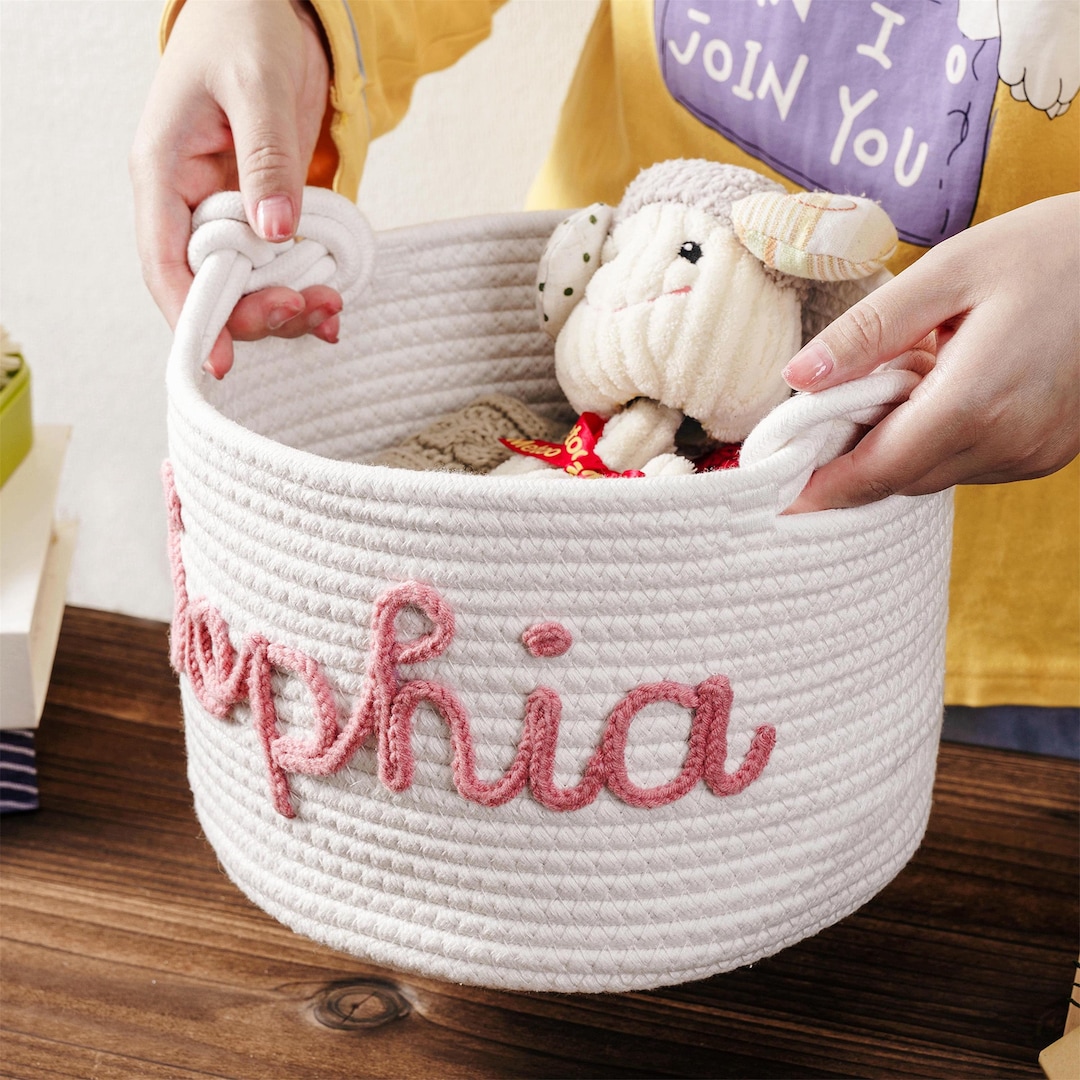 Custom Personalized Baby Shower Gift Basket, Customize Baby Girl or Boy ...