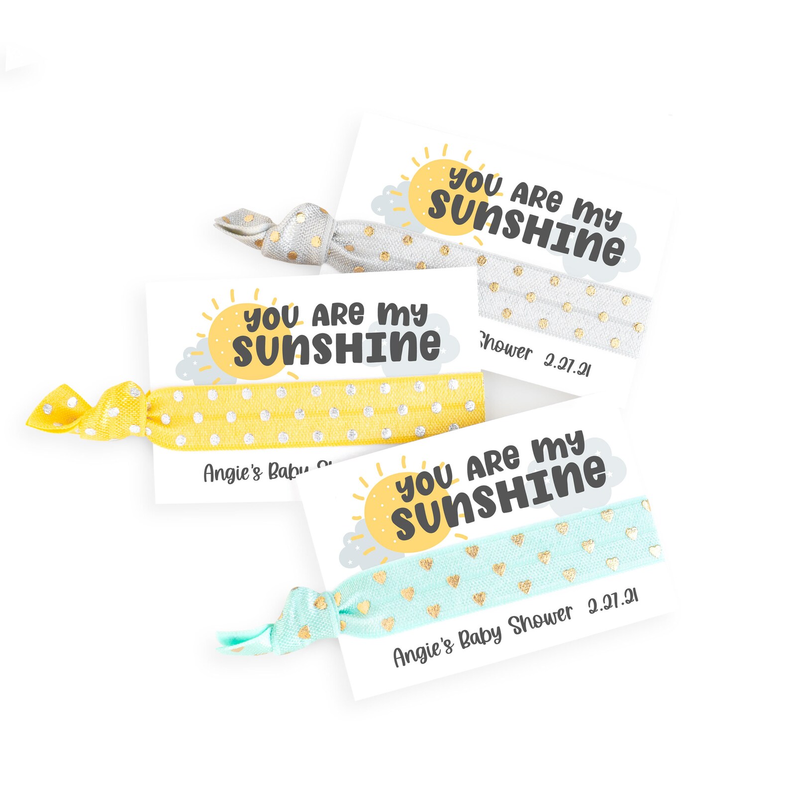 Our Little Sunshine Baby Shower Favors You Are My Sunshine - Etsy