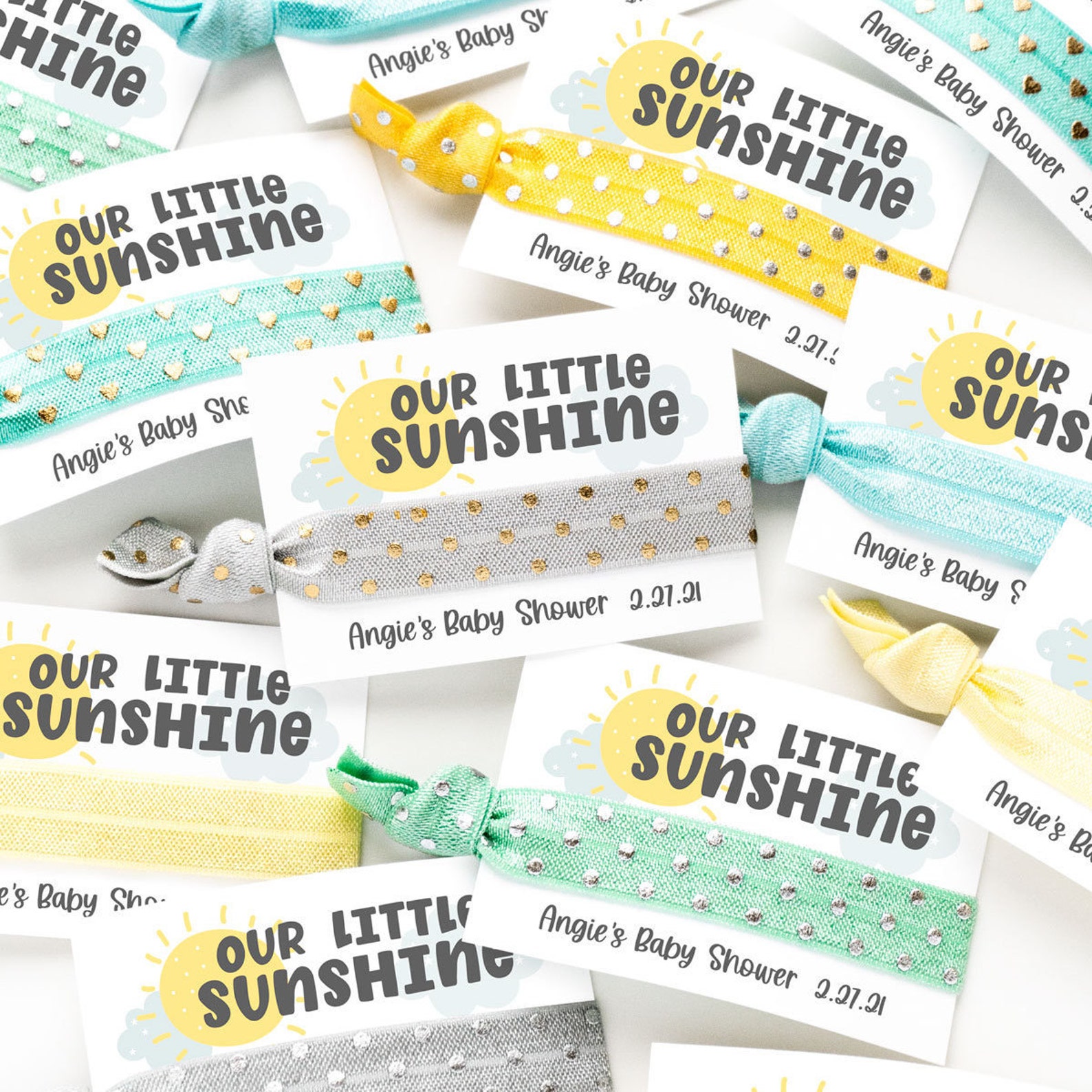 Our Little Sunshine Baby Shower Favors You Are My Sunshine | Etsy