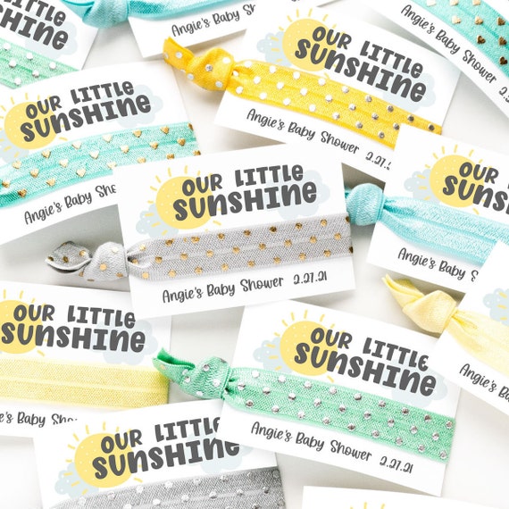 Our Little Sunshine Baby Shower Favors You Are My Sunshine | Etsy