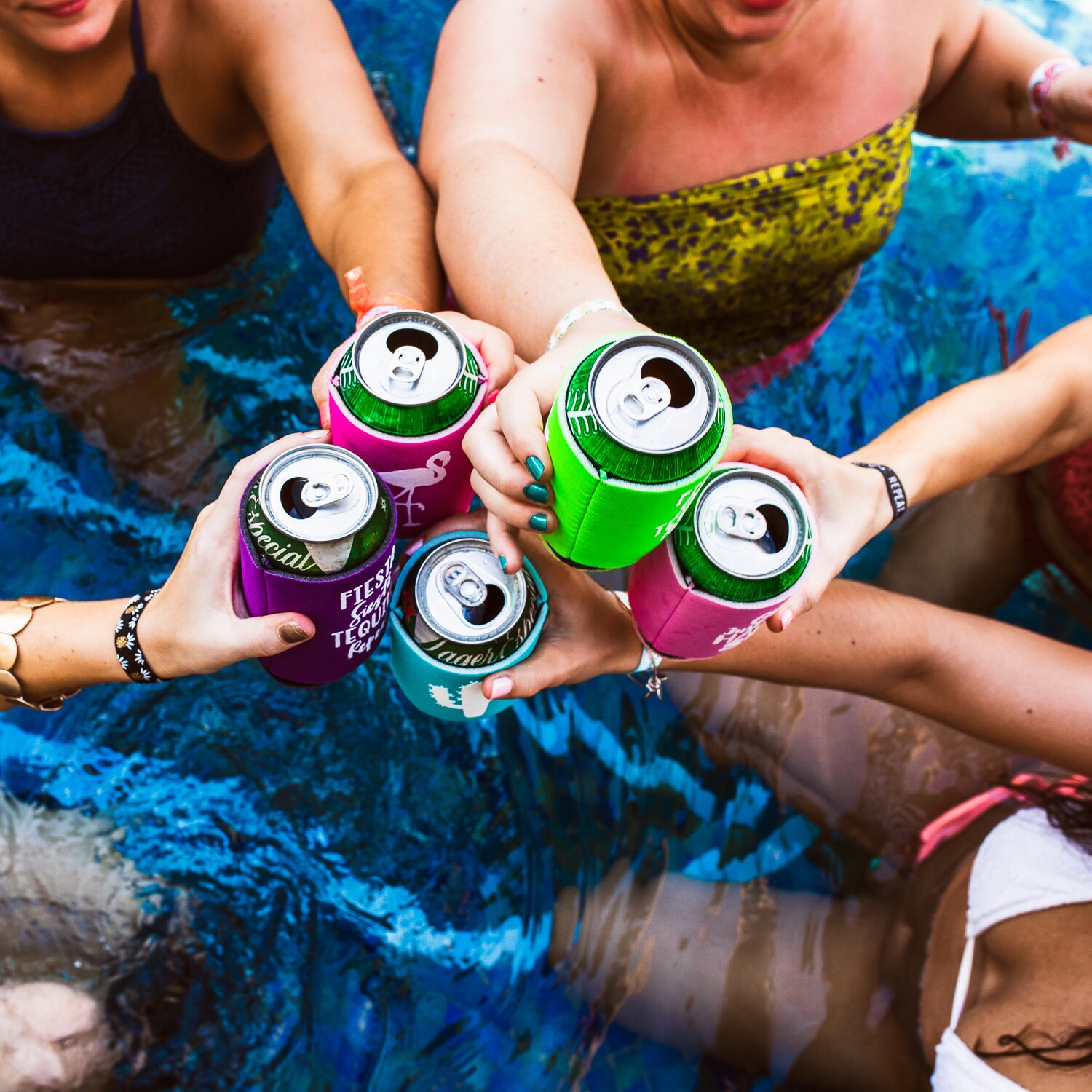 Cactus + Piñata Drink Coolers | Fiesta Bachelorette Party Favor, Fiesta ...