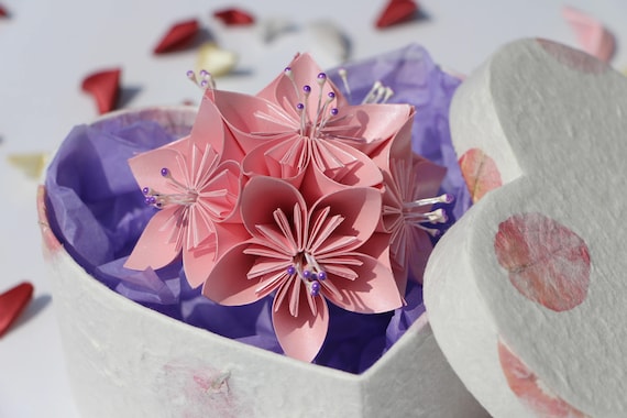 Origami Petal Box