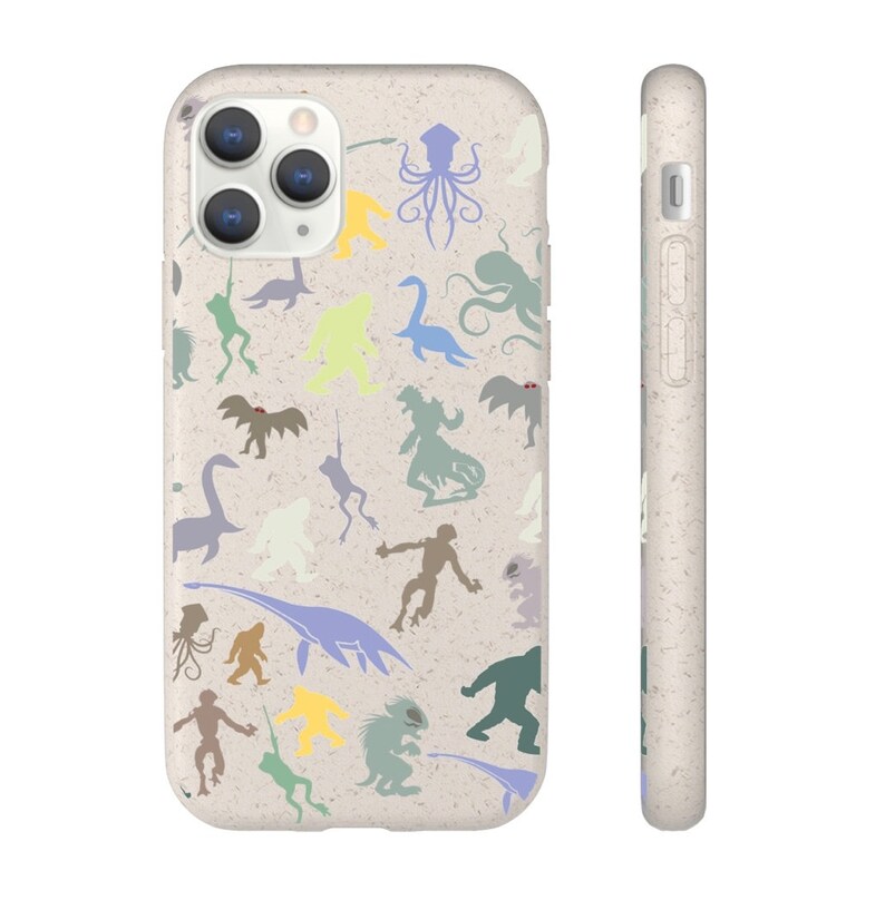 Biodegradable Cryptid Phone Case Cryptidcore Iphone Cover - Etsy