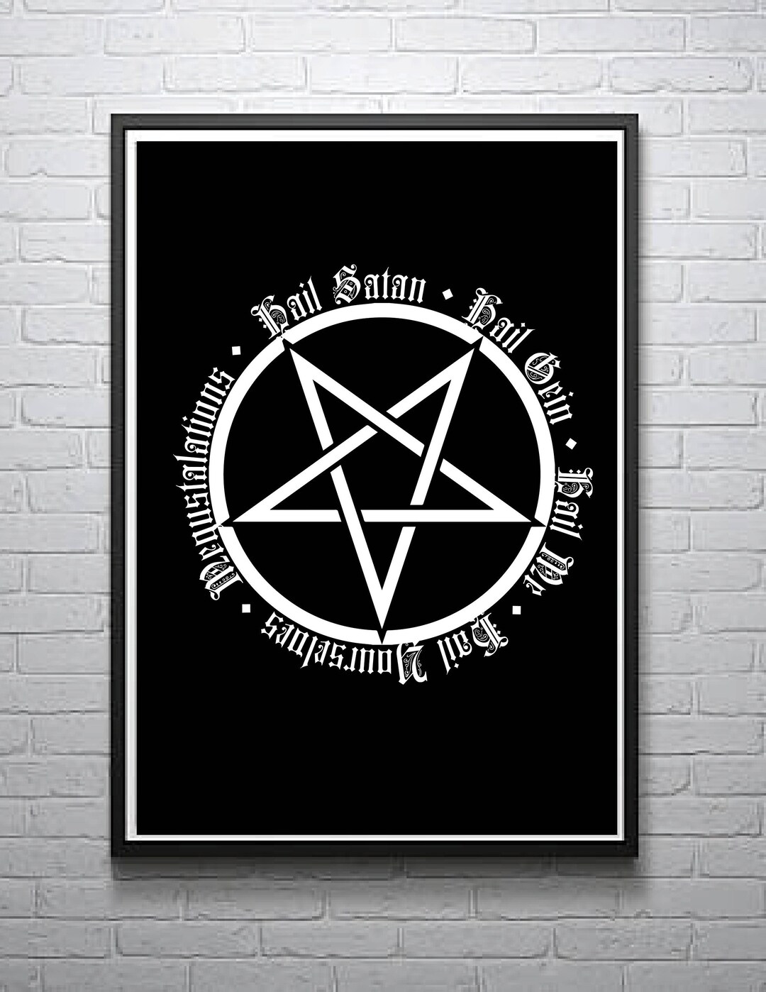 Last Podcast on the Left Poster Signoff With Pentagram 'hail Me, Hail ...