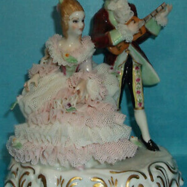 Dresden Figurine - Etsy