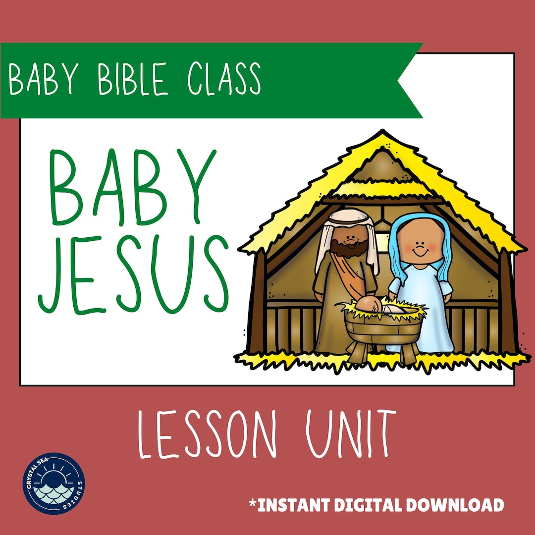 Baby Bible Class Lesson Unit: Baby Jesus Curriculum - Etsy