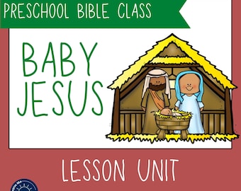 Preschool Bible Class Unit: Baby Jesus - Etsy
