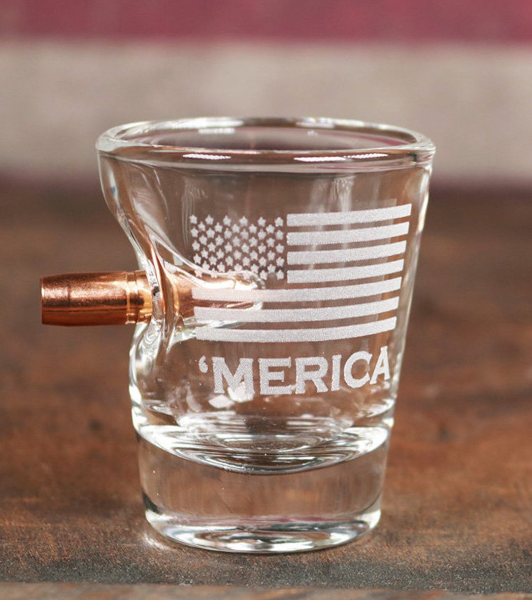 Benshot 'merica Bullet Shot Glass - Etsy