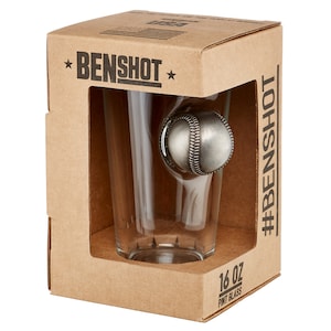 Benshot Baseball Pint Glass - Etsy