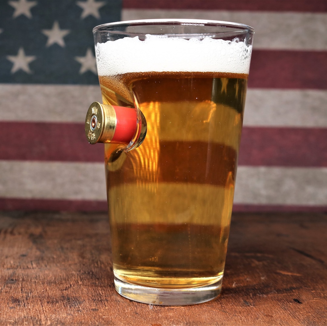 Benshot Shotgun Shell Pint Glass - Etsy
