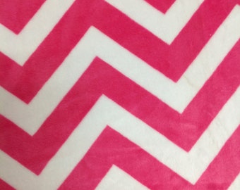 Chevron Minky Fabric - Etsy