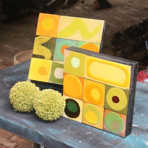 SALE Gift Collages Retro Mid Century Modern Ceramic Tile Recycled ...