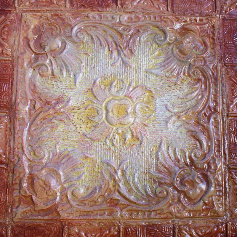 Antique Ceiling Tile - Etsy