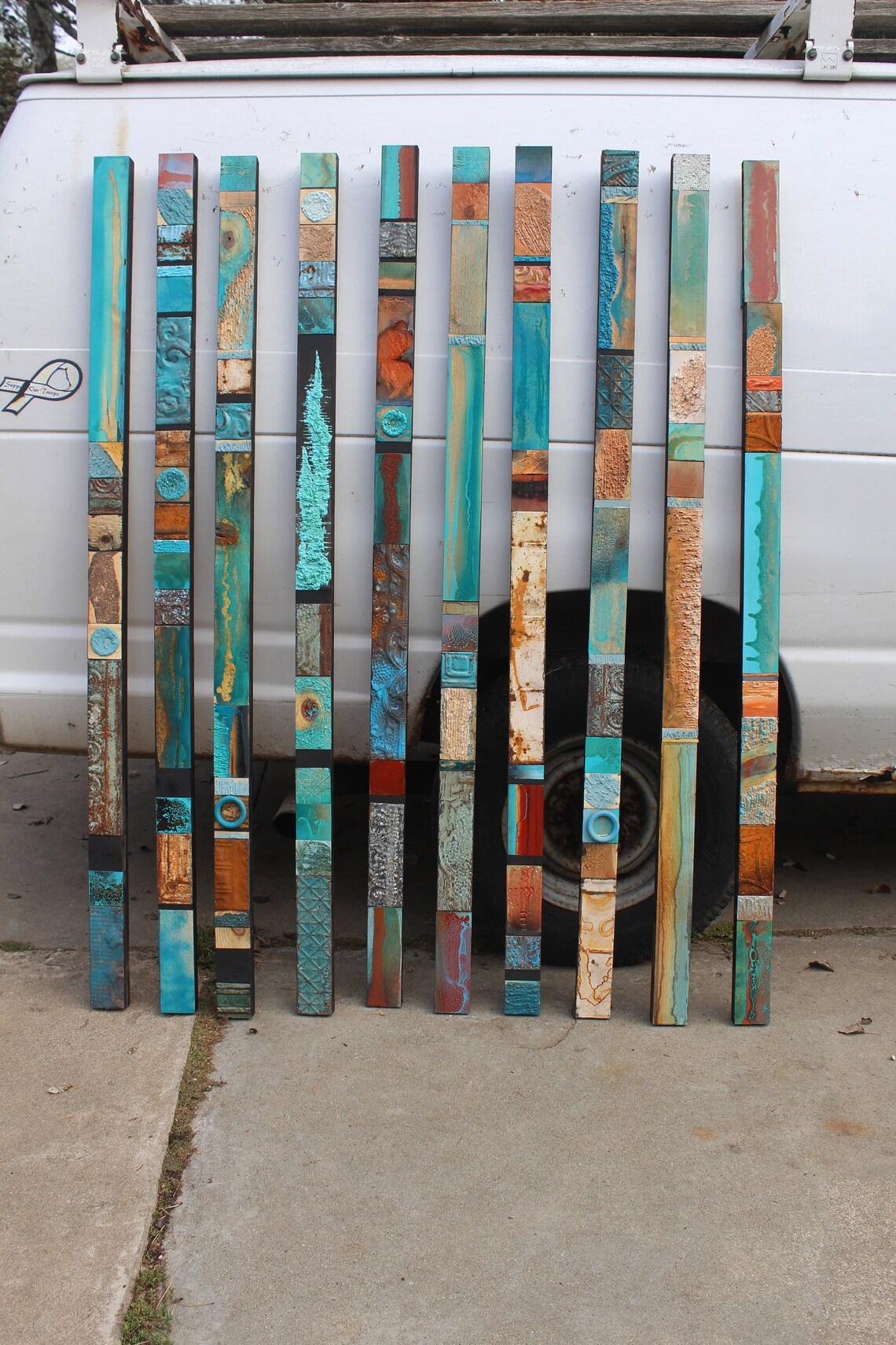 Navajo Desert Sky Buy 1 Soul Metal Totem or 35 Pi Set Handmade - Etsy