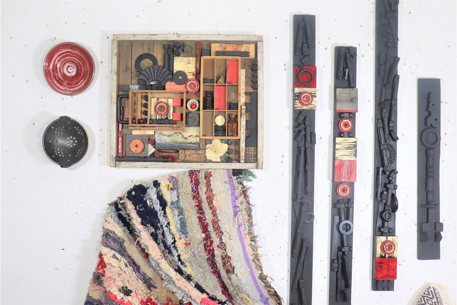 SOLD T. Japan Shadow Box Found Object Deco Antique Furniture - Etsy