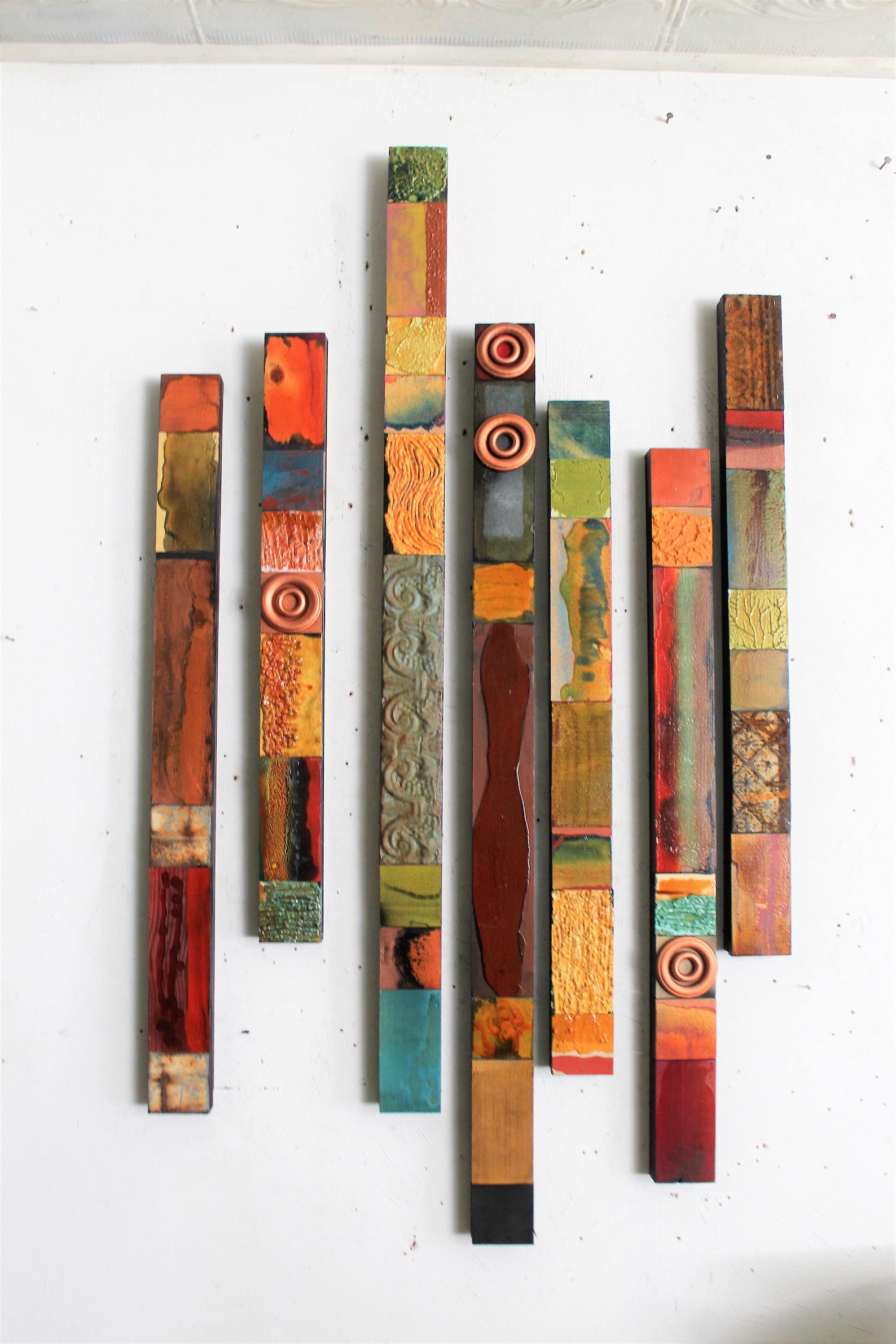 Handmade fall Forward Set Boho Tribal Soul Totems Autumn Decor Ceiling ...