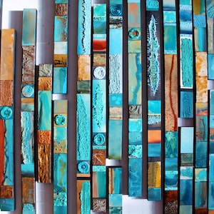 Color Lovers Turquoise Blue Native Modern Rustic Textured Wood | Etsy ...