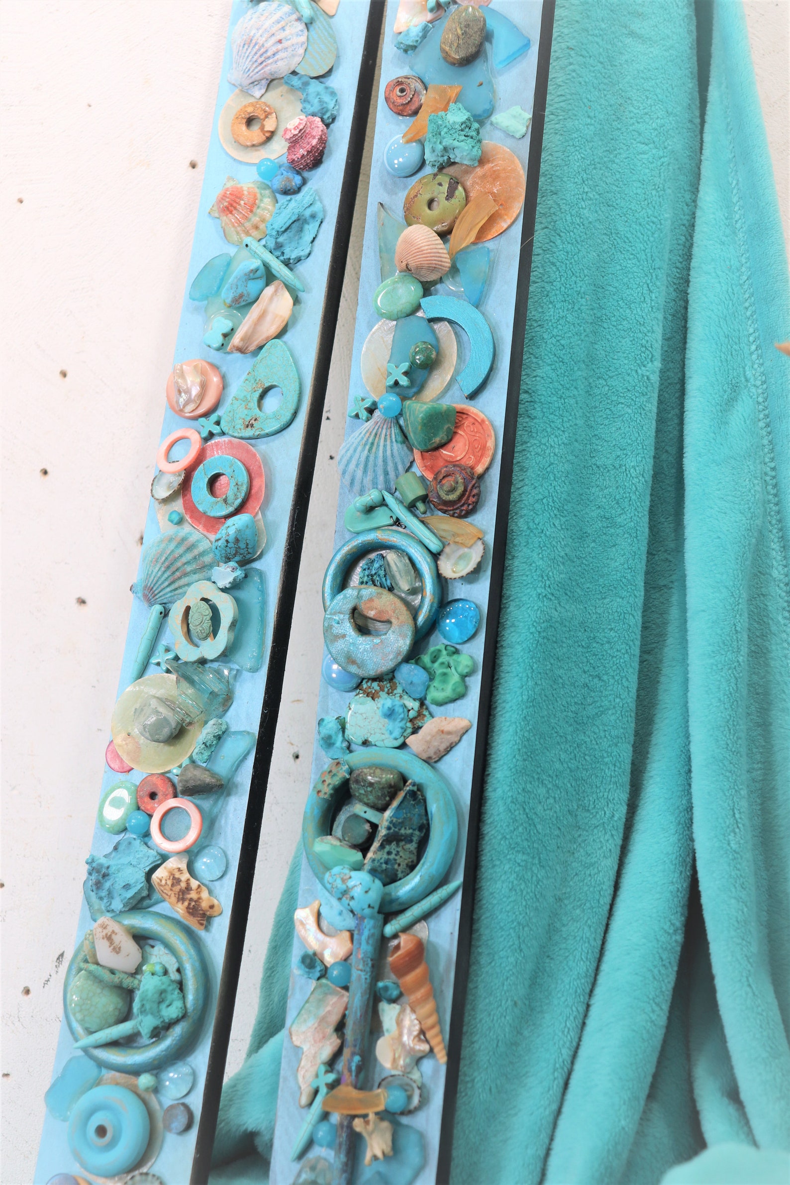 Organic Found Object Abstract Art Decor Panels Totem Pole - Etsy