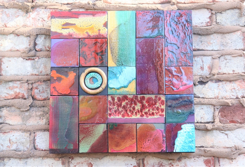 Large Rich Custom Metallic Lilac Sky Blue Violet Purple Lover Abstract ...