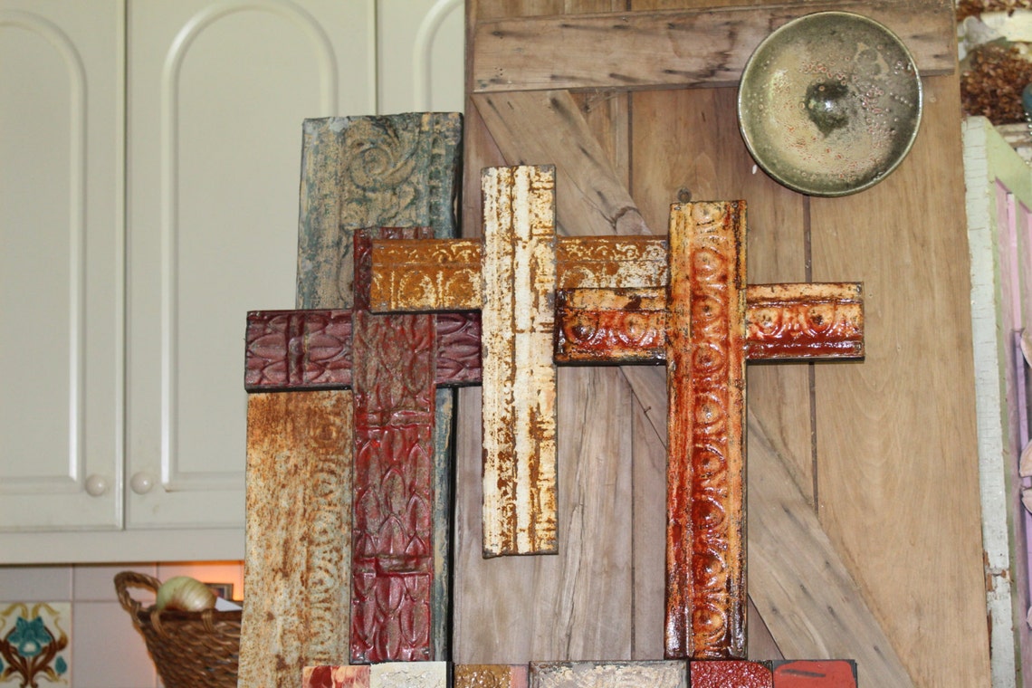 Metal Art Cross Inspired Pueblo Isleta Cross Collection | Etsy