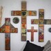 Metal Art Cross Inspired Pueblo Isleta Cross Collection Orig,lori ...
