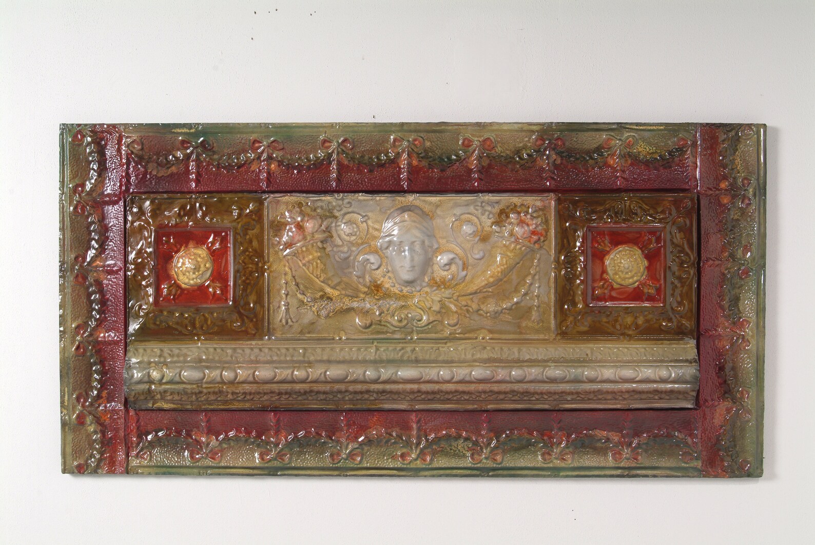 Very Rare Orig. Chicago Relief Sculpture Antique Goddess Cornucopia Art ...