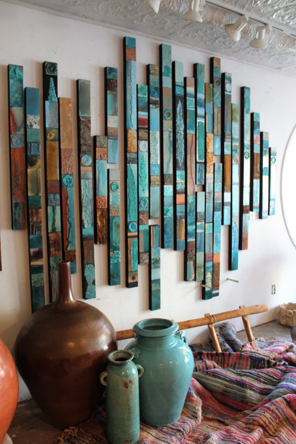 Color Lovers Turquoise Blue Native Modern Rustic Textured Wood - Etsy ...