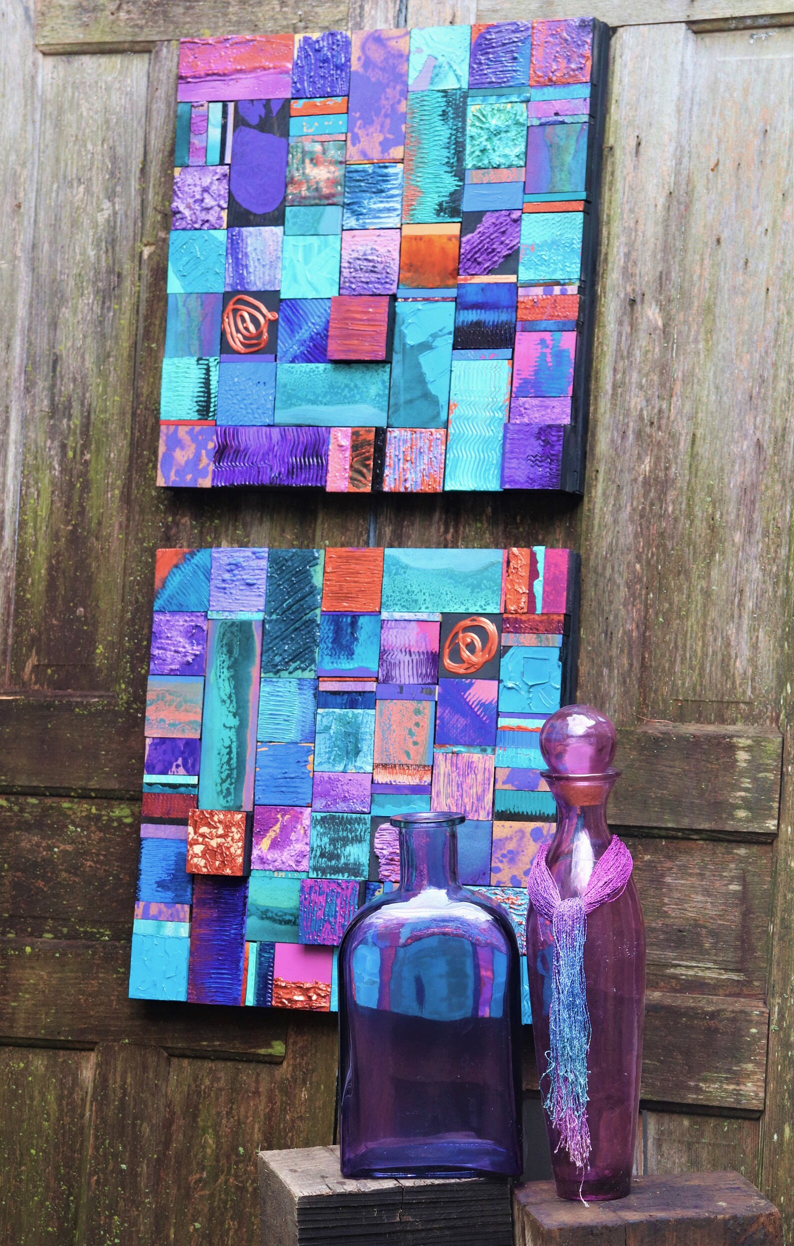 Large Rich Custom Metallic Lilac Sky Blue Violet Purple Lover - Etsy