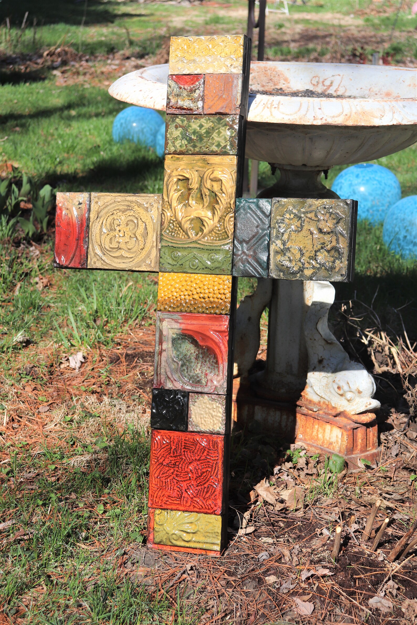 Metal Art Cross Inspired Pueblo Isleta Cross Collection | Etsy