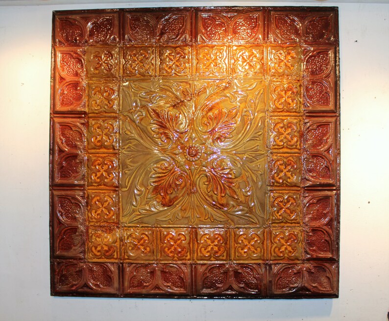 Rare Arts&crafts William Morris Ruskin Vintage 4'x4' Over Sized Huge ...