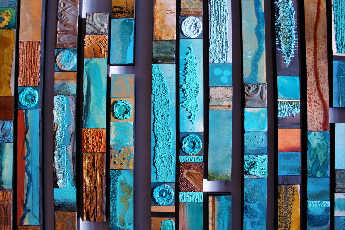 Color Lovers Turquoise Blue Native Modern Rustic Textured Wood - Etsy ...