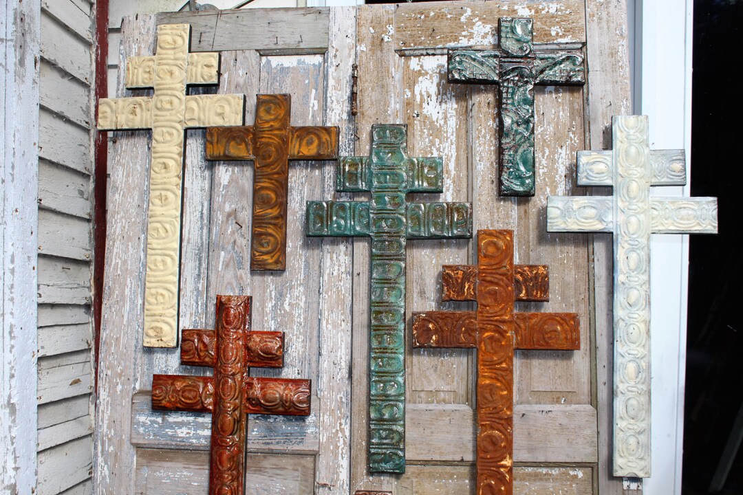 Metal Art Cross Inspired Pueblo Isleta Cross Collection Orig,lori ...