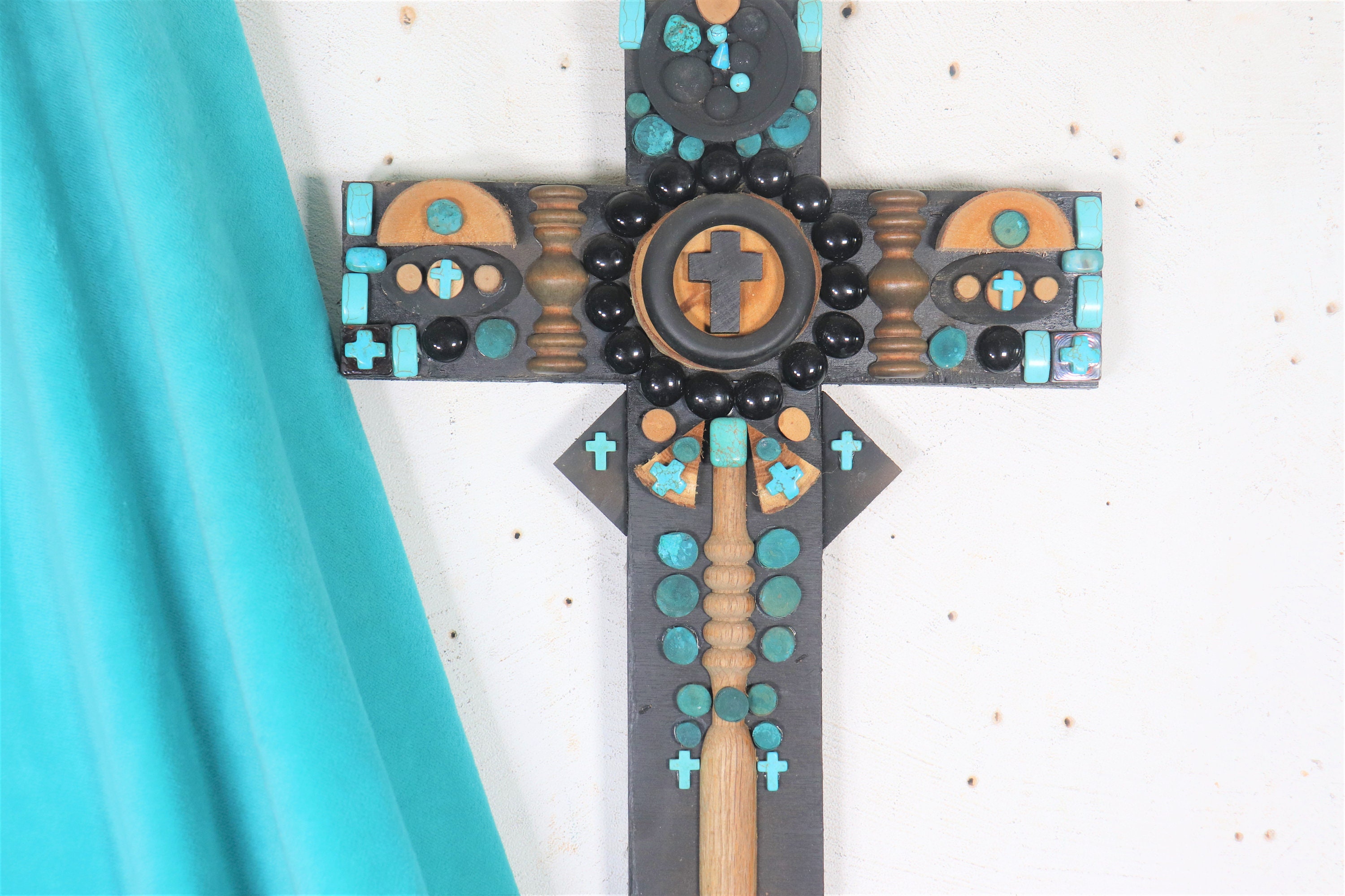 Metal Art Cross Inspired Pueblo Isleta Cross Collection | Etsy