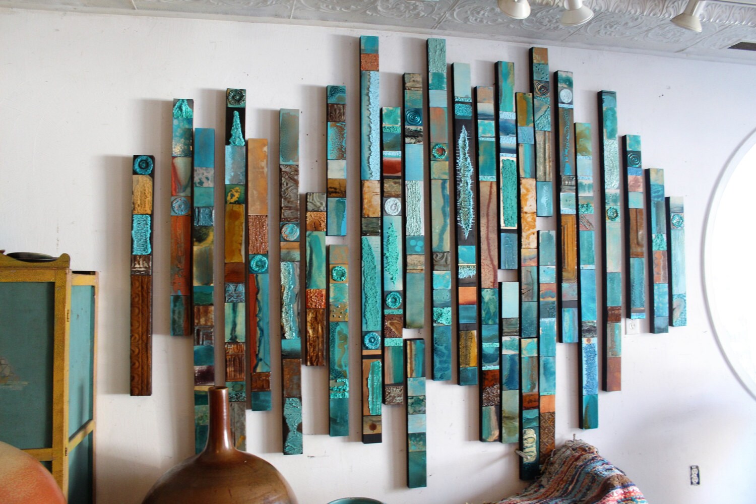 Color Lovers Turquoise Blue Native Modern Rustic Textured Wood - Etsy ...