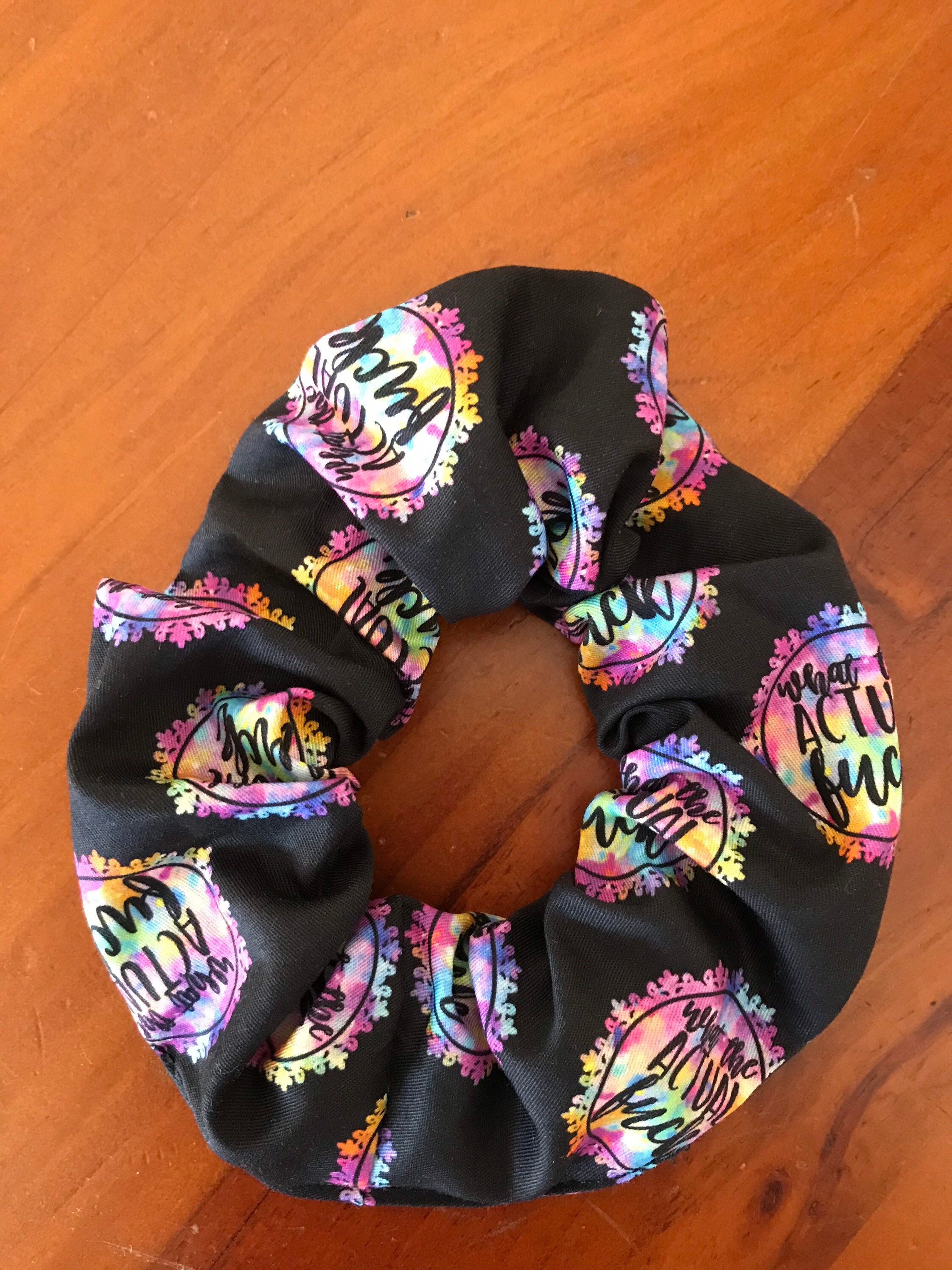 WARNING Swear Word Scrunchies suitable for adults. | Etsy