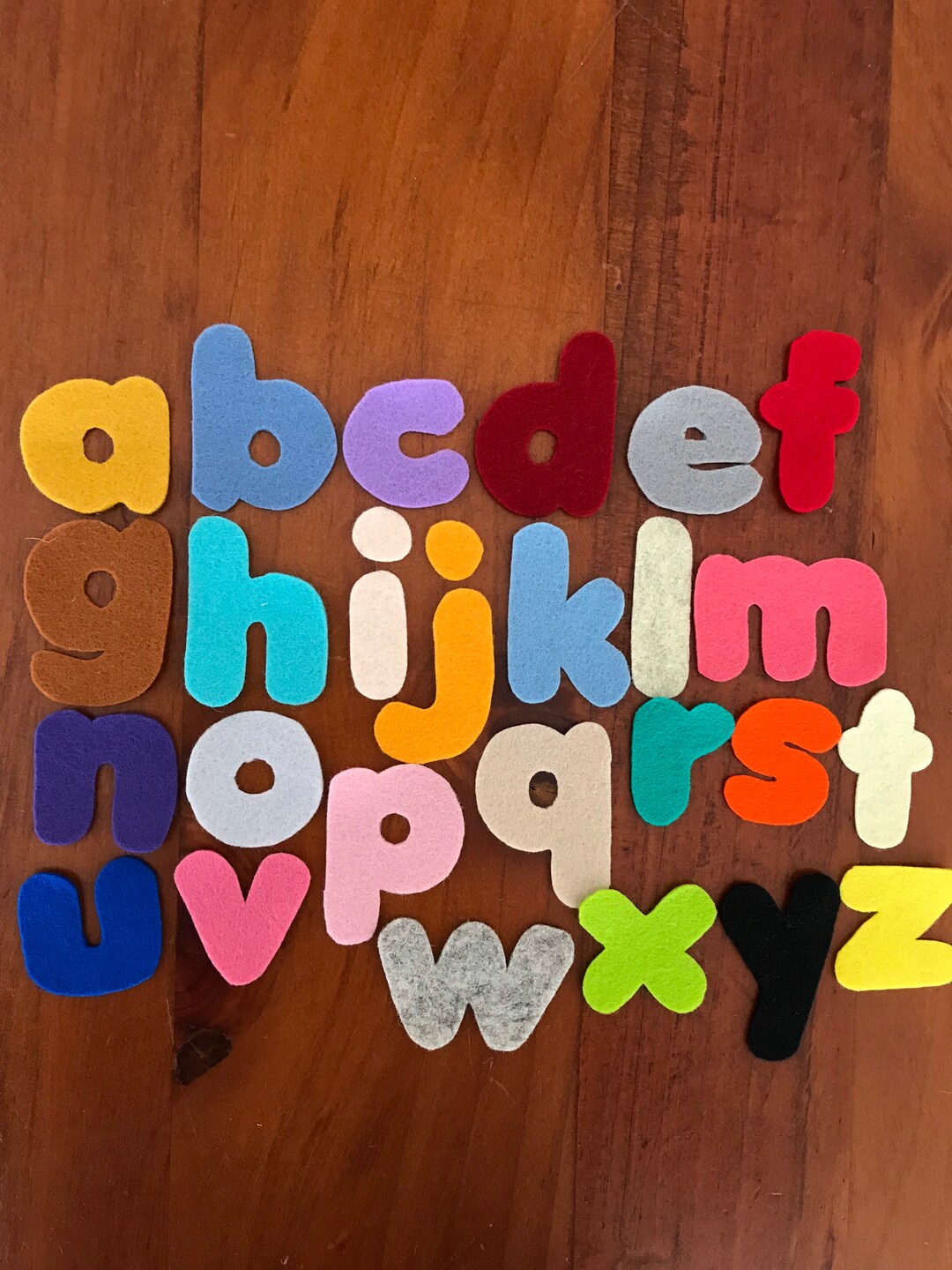 Alphabet Small Letters - Etsy