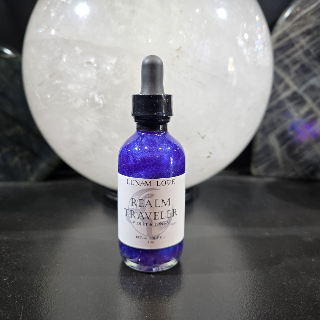 Realm Traveler Ritual Body Oil - Etsy