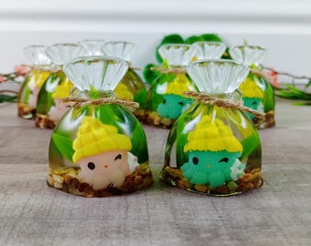 Tiny Handmade Resin Bagged Capybara Figurine | Kawaii Paperweight ...