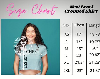 5080 Size Chart - Etsy