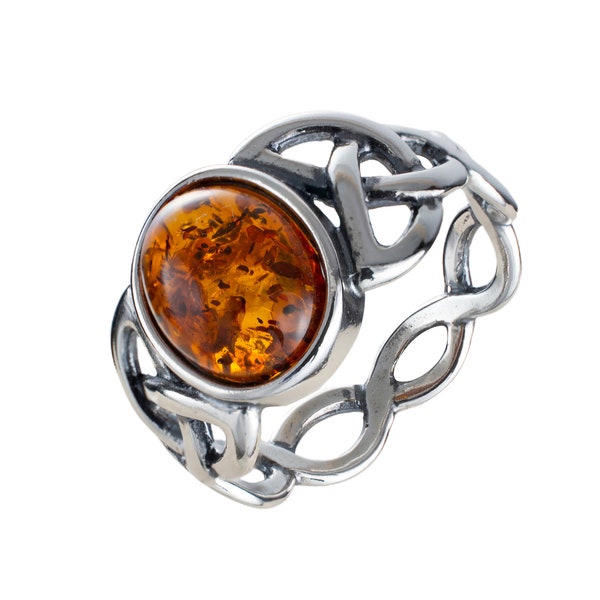 Amber Ring - Etsy