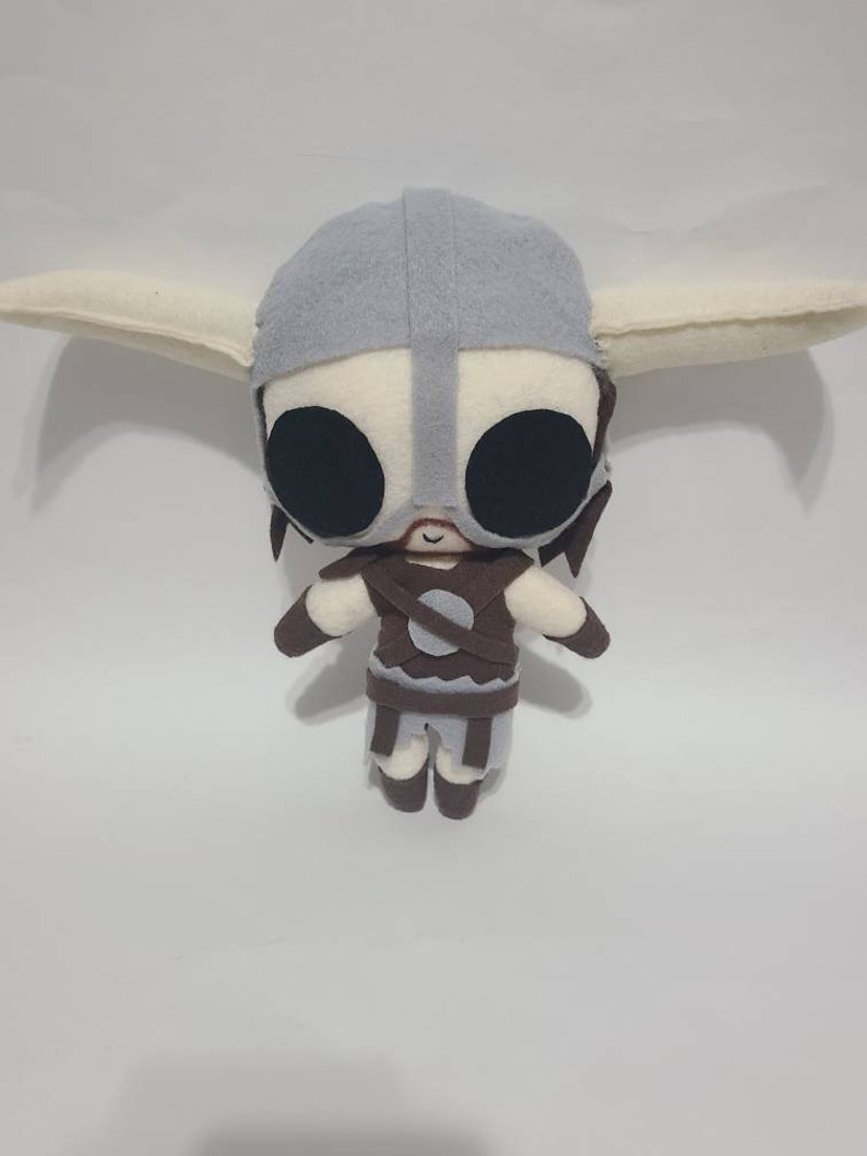 Skyrim Dovahkiin Inspired Plush Chibi Kawaii Cute | Etsy