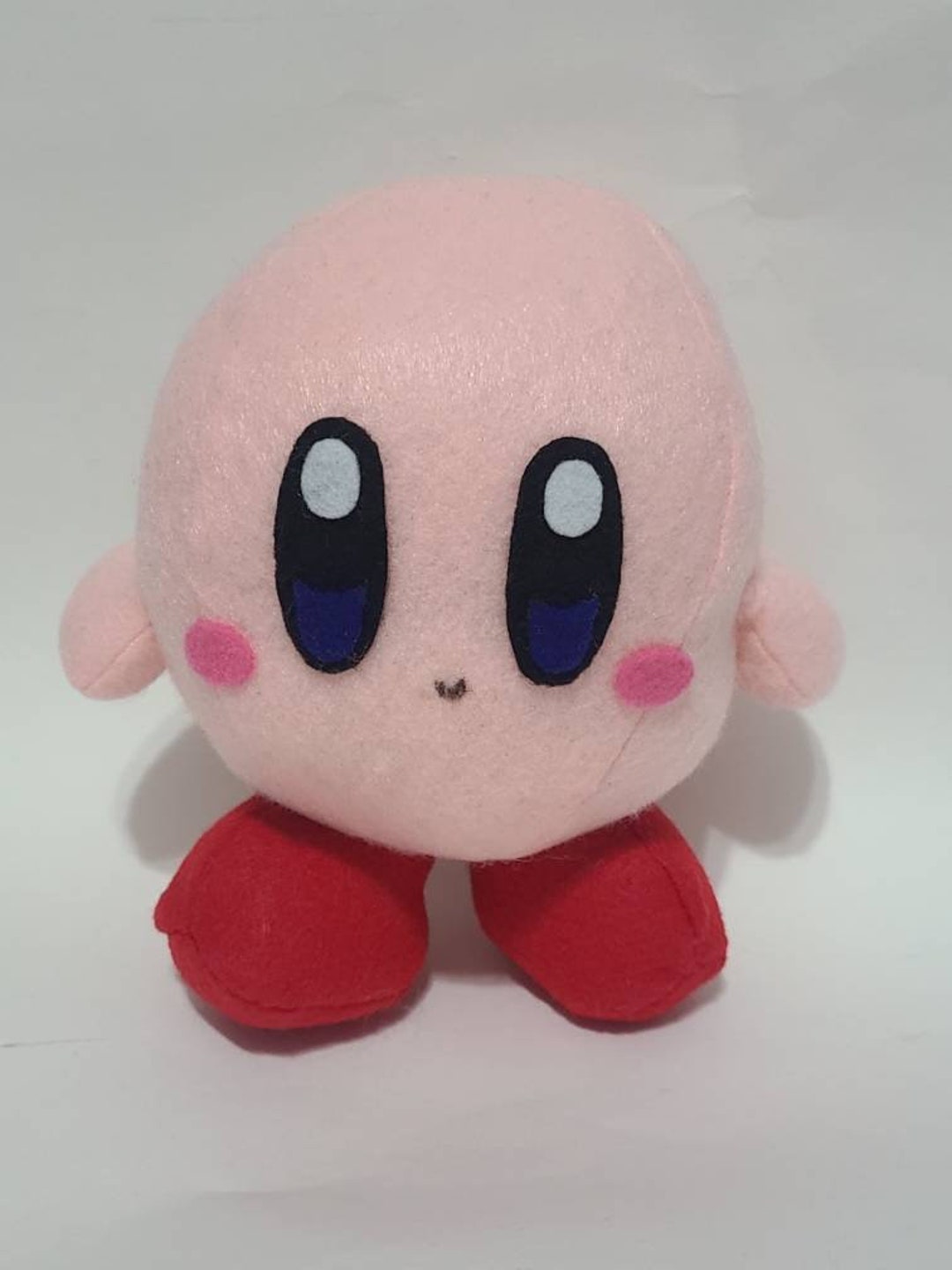 Kirby Inspired Plush Chibi Kawaii Cute Fanart - Etsy