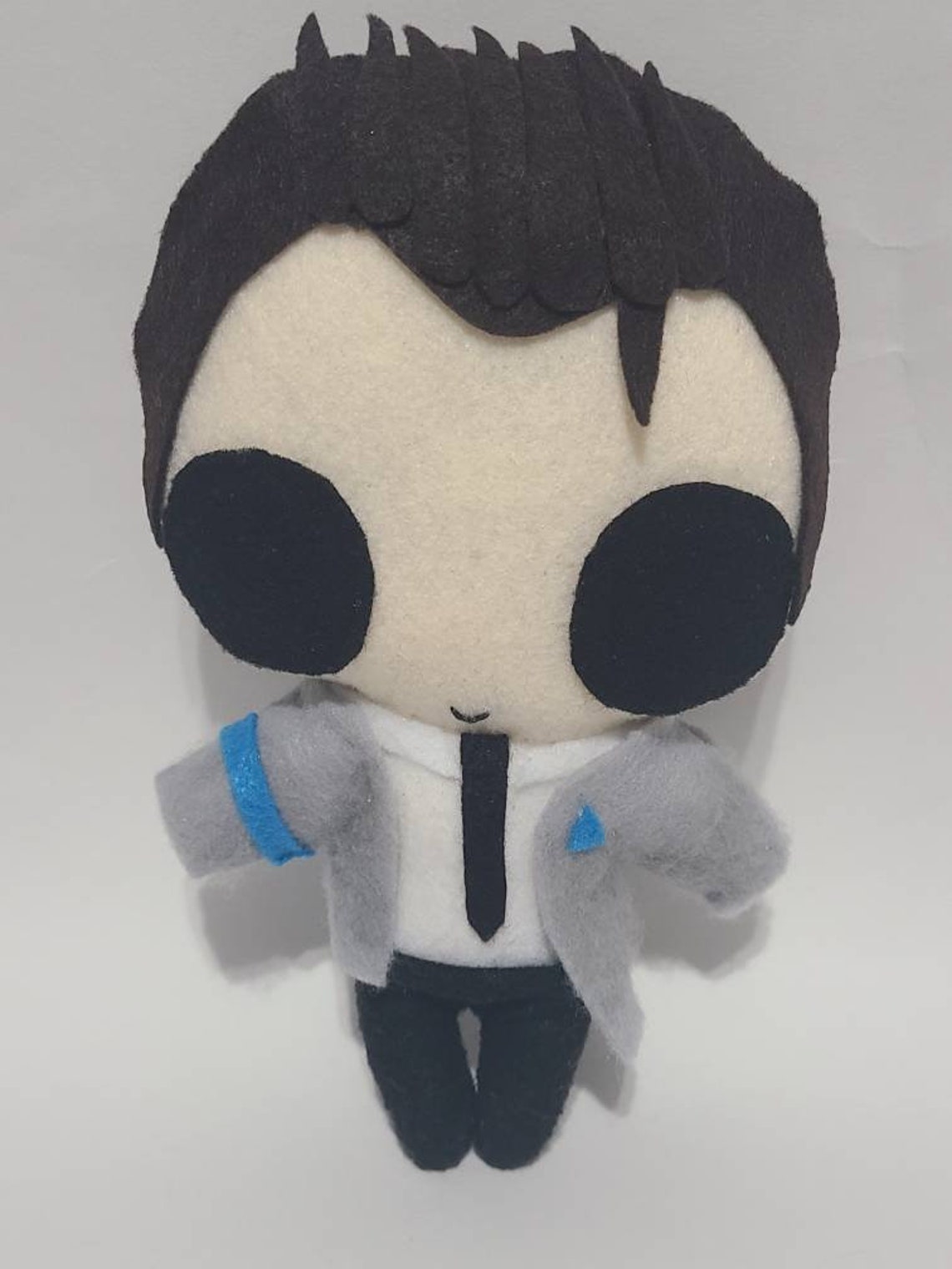Detroit Become Human Connor Inspired Plush Chibi Kawaii Cute | Etsy
