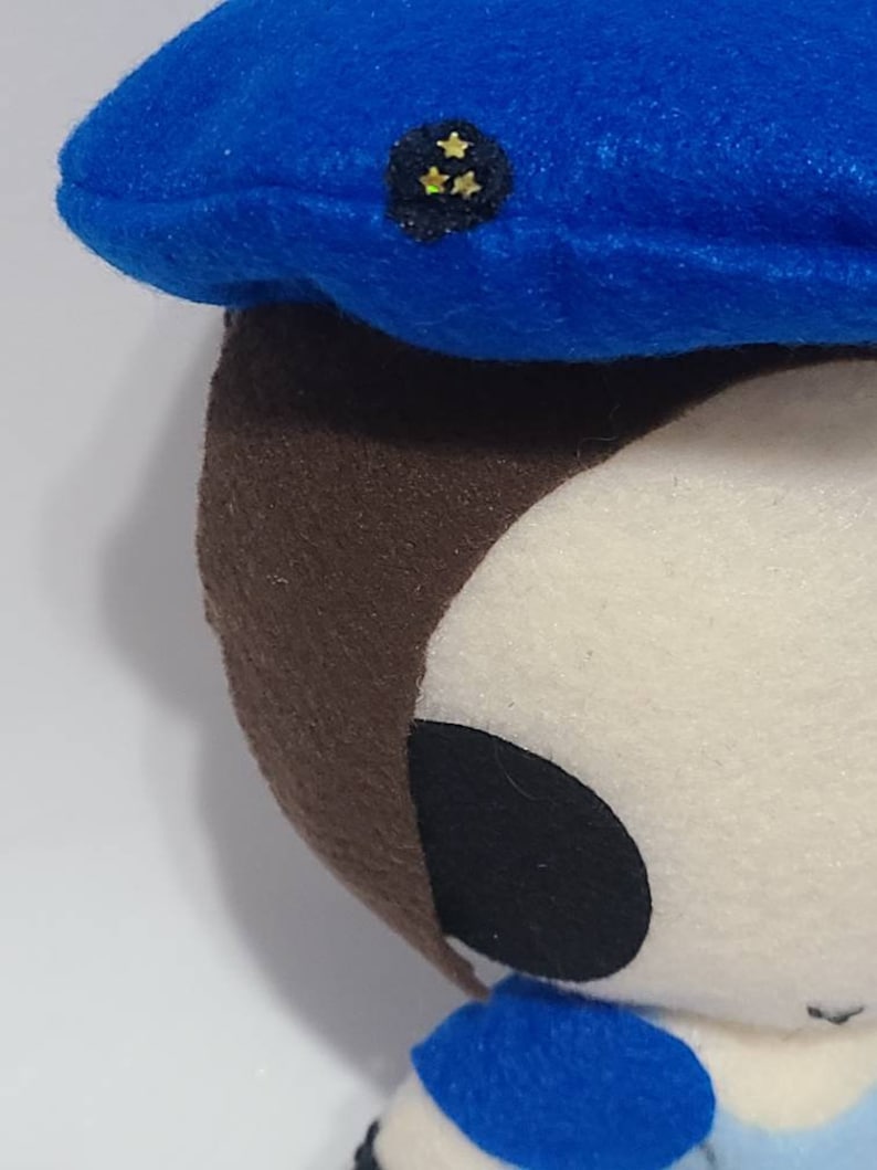 Resident Evil Jill Inspired Plush Chibi Kawaii Cute Fanart - Etsy