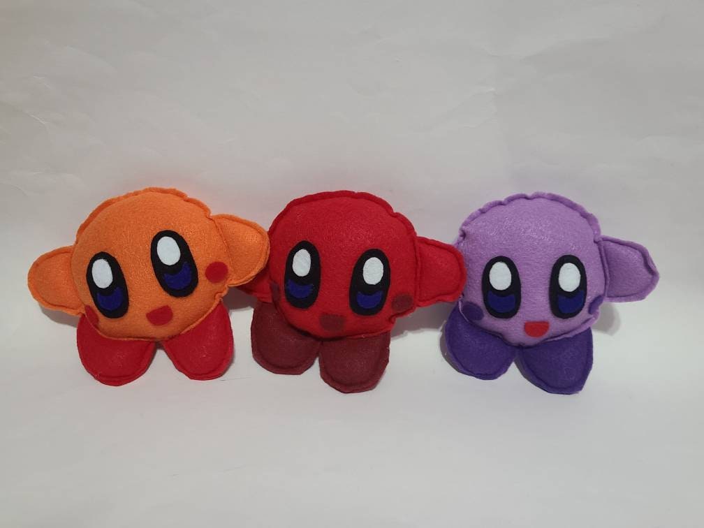 Kirby Plush Rainbow Kirby Pink Blue Green Yellow Orange Red | Etsy Kirby Plush Rainbow Kirby Pink Blue Green Yellow Orange Red | Etsy