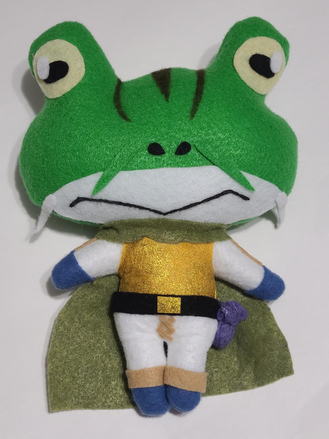 Chrono Trigger Frog Inspired Plush Chibi Kawaii Cute Fanart - Etsy