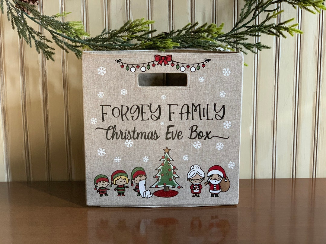 Santa and Family Christmas Eve Box Family Traditions Christmas Eve ...